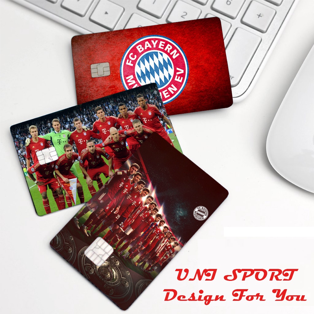 Bayern Munich Club ATM Card Sticker (Sticker/Bank and Credit Card ...
