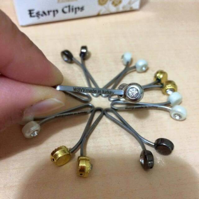 Turkish clip Pin'Exclusive Vish' hijab Clamp hijab clip turkey Turkish ...