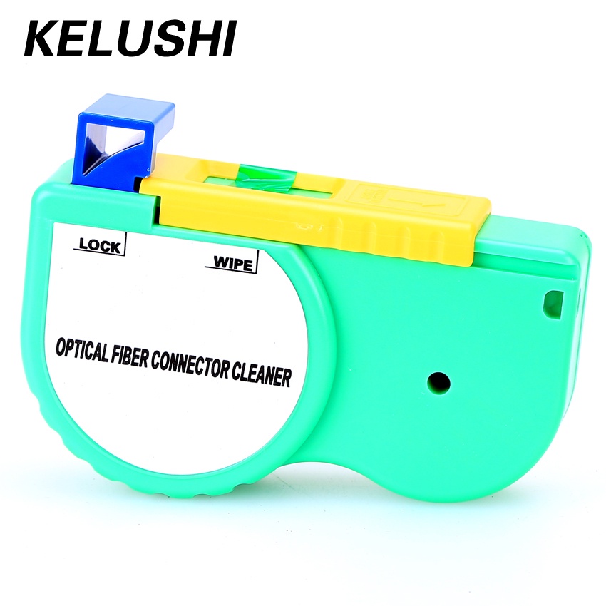 KELUSHI Fiber Optic Connector Cleaner One-Click Optical Cleaning for SC ...