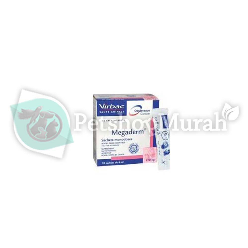 Mega derm Cat And Dog Feather Vitamins 4ml | Shopee Philippines