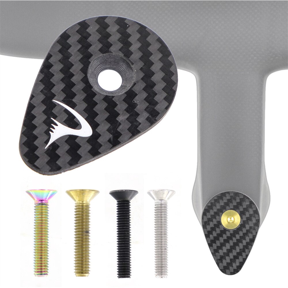 KOCEVLO Carbon Bicycle Stem Top Cap With Screw For F12 Most Handlebar ...