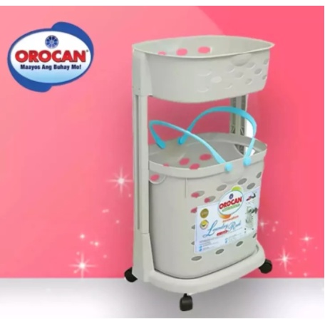 KALON Orocan High Quality Minimalist Laundry Basket Hamper Rack with ...