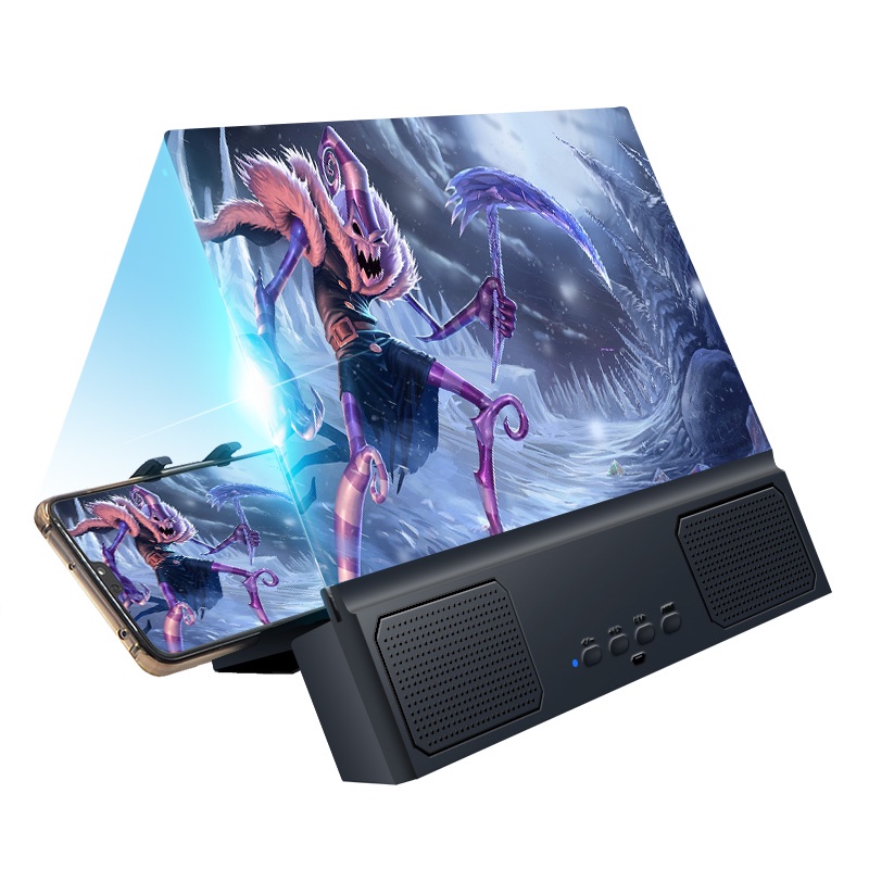 RYWER 14" Mobile Phone Screen Amplifier Projector HD Blu-Ray Magnifying ...