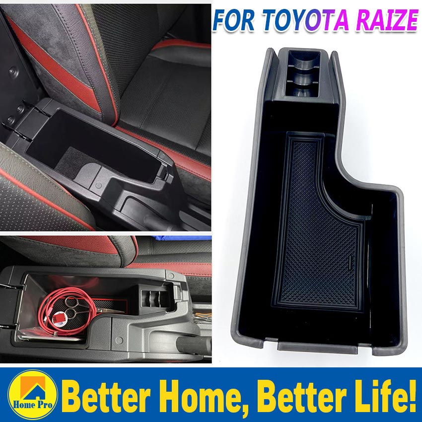 Car Armrest Box Storage Center Console Storage Box For Raize/Rise ...