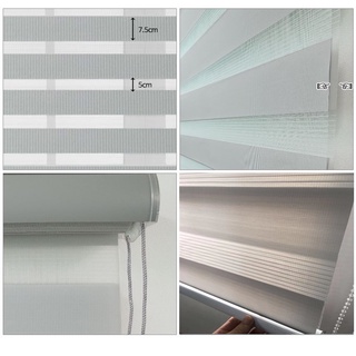 180cm height Korean Blinds For Windows Venetians Duo Roller Blinds 60 ...