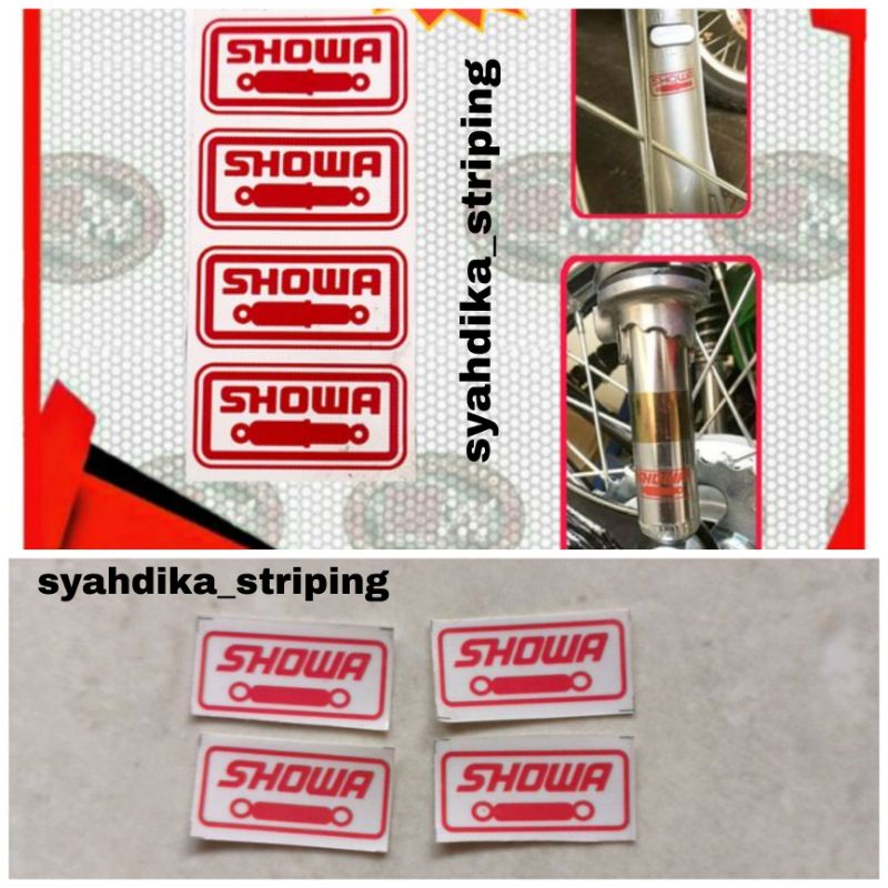 SHOWA STICKER COMPLETELY STICKER FOR SHOWN STICKER | Shopee Philippines