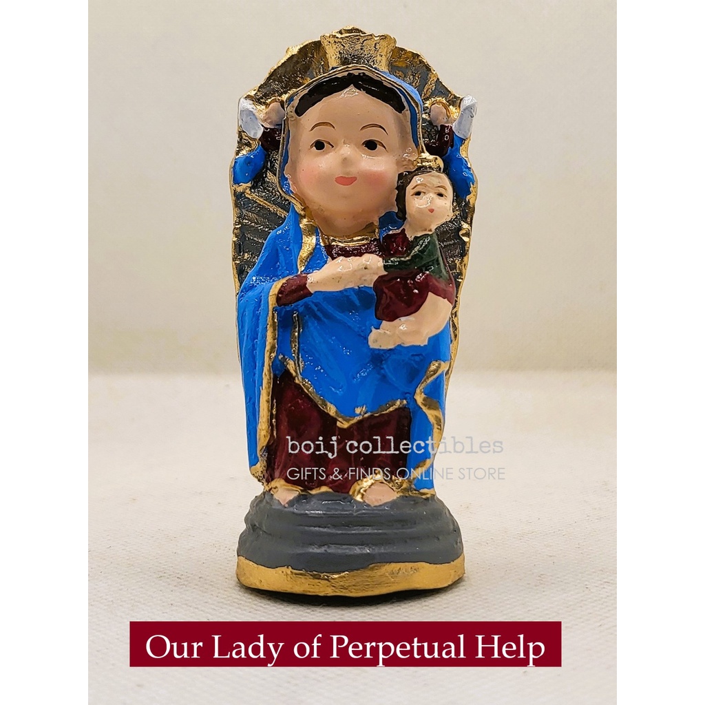 Chibi Religious Mini Statues Holy Family Sto. Nino Virgin Mary St ...