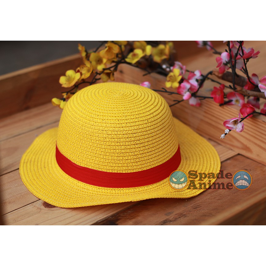 Monkey D luffy one piece Straw Hat, mugiwara coslplay one piece Hat ...