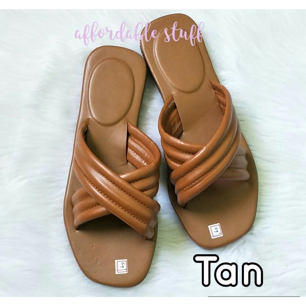 MARIKINA FLATS / SANDALS ( EKIS X DESIGN ) | Shopee Philippines