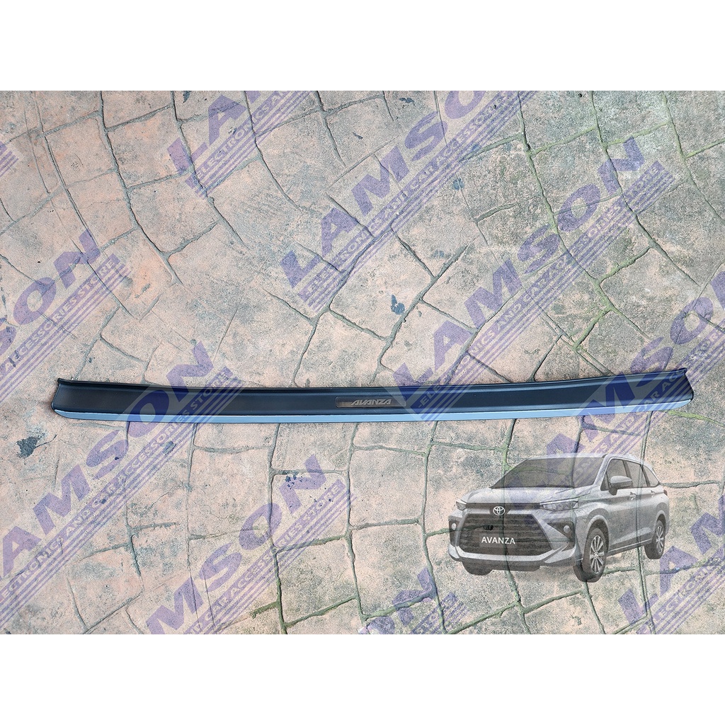 Toyota Avanza 2022 - 2024 Rear Step Sill Bumper Protection Plate ...