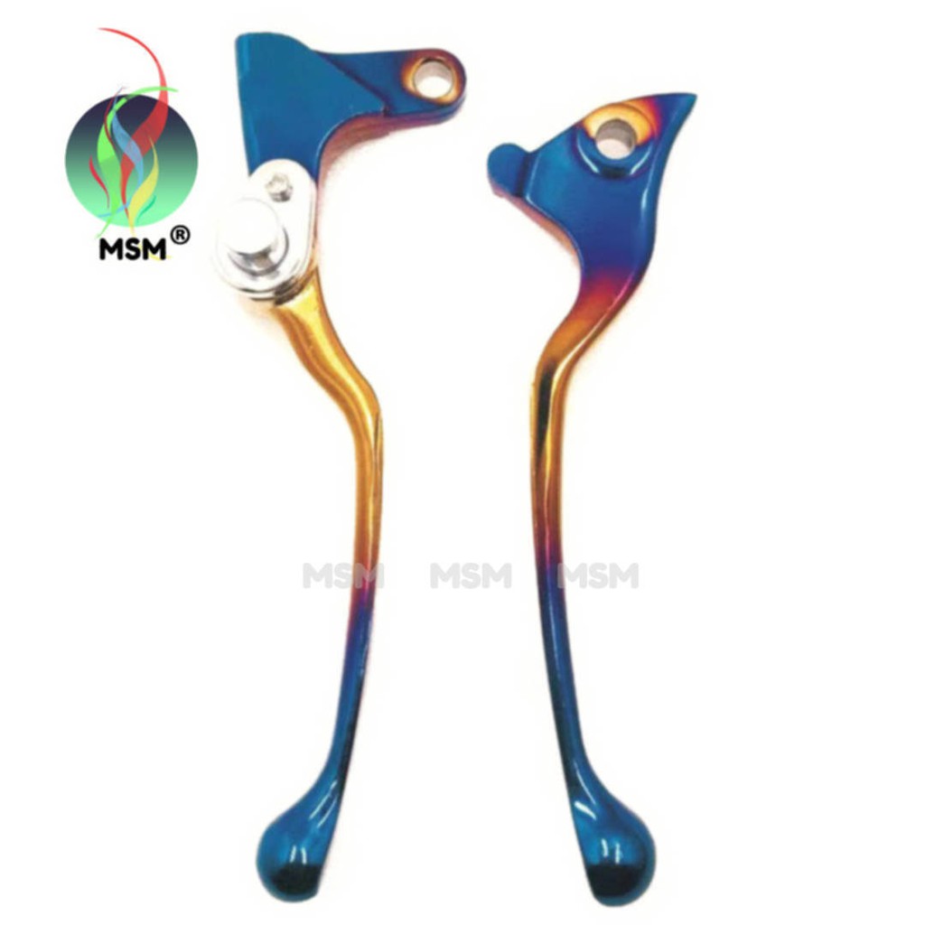 Yamaha Mio i125 Brake Lever Titanium 2 Tone Design | Shopee Philippines