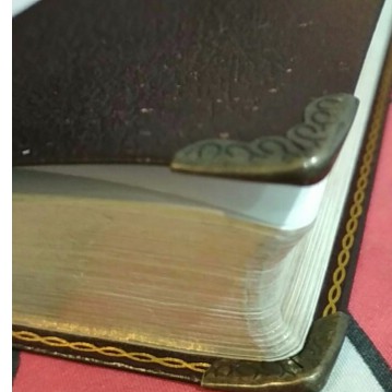 DIY Book Corner Frame Scrapbooking Vintage Preserved Not Crease Add ...