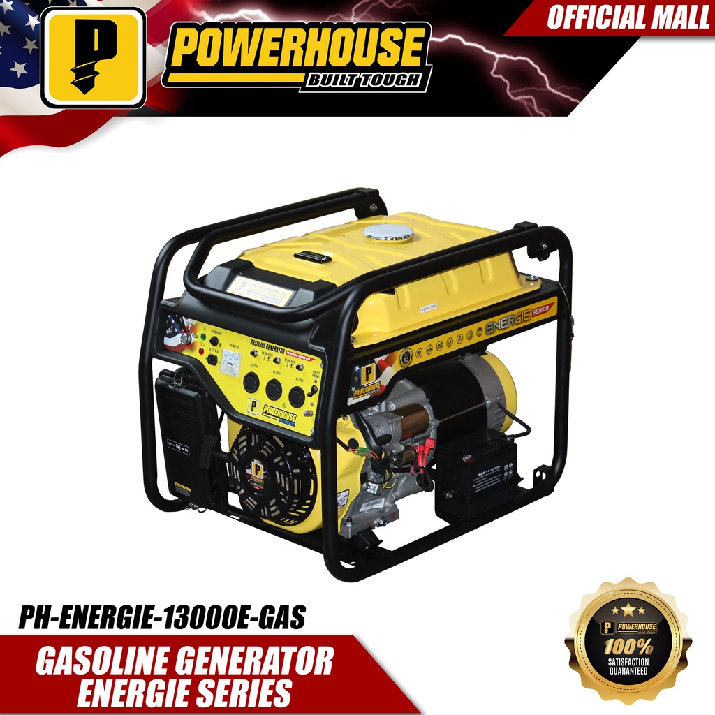 POWERHOUSE ENERGIE SERIES Gasoline Generator With Electric Start ...
