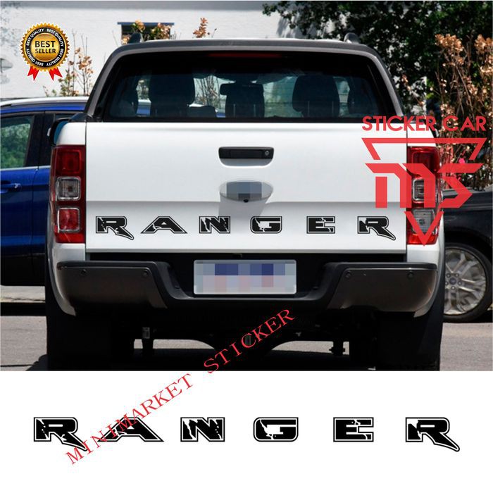 Description Of RANGER STICKER Car STICKER FORD RANGER Rear Tailgate ...