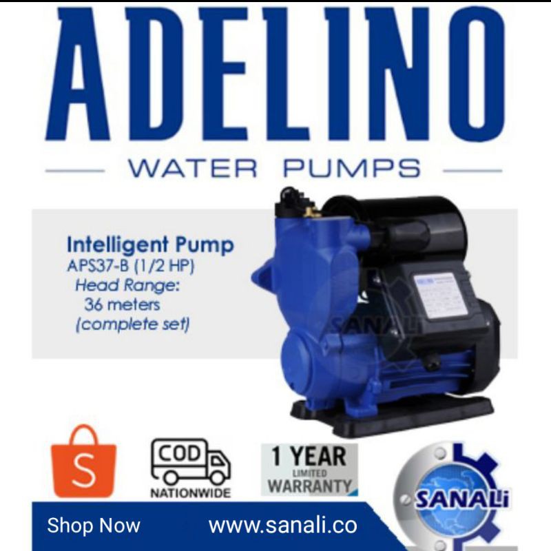 ADELINO Intelligent Pump APS37-B (1/2HP) | Shopee Philippines