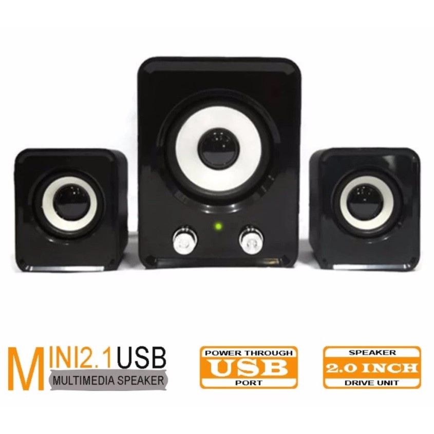 FT202 / S202 Desktop PC Subwoofer Multimedia Portable Speaker | Shopee ...