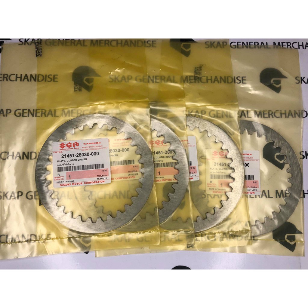 SGP - CLUTCH PLATE - RAIDER 150 / GIXXER 150 / GIXXER 150 F.I. ( 21451 ...