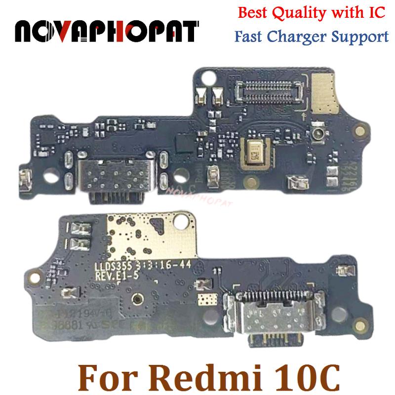 Novaphopat For Redmi 10C 10 C USB Dock Charging Port Fast Charger Plug ...