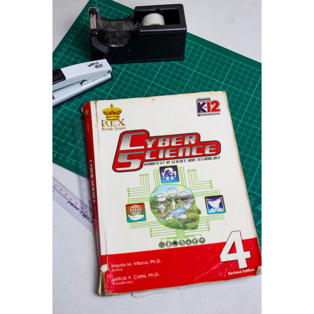 GRADE 4 CYBER SCIENCE REX PUBLISHING KTO12 TEXTBOOK | Shopee Philippines