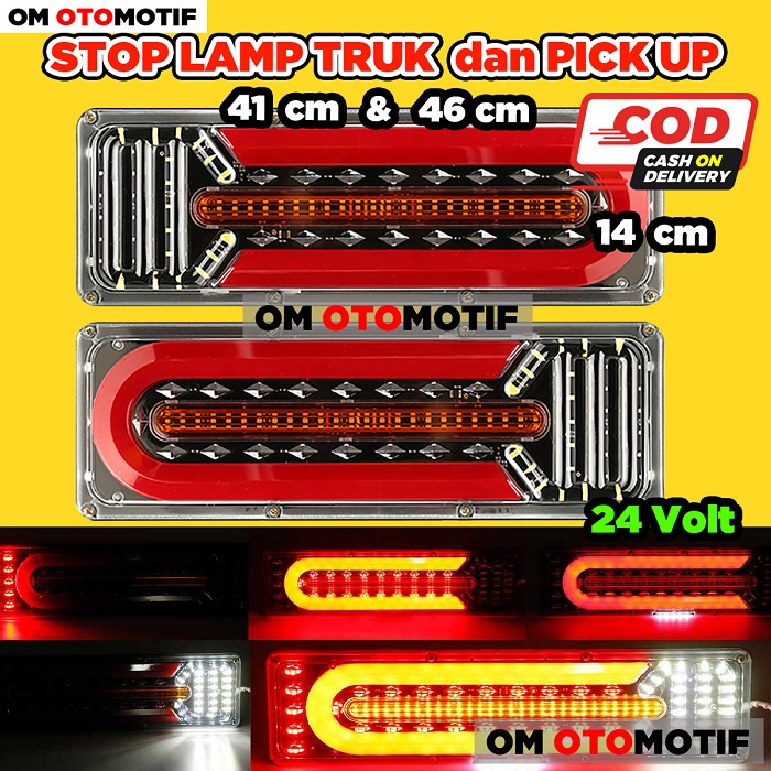 Led Stop Lamp Variations Stop Lamp Rear Brake 41 46 Cm Turn Signal ...