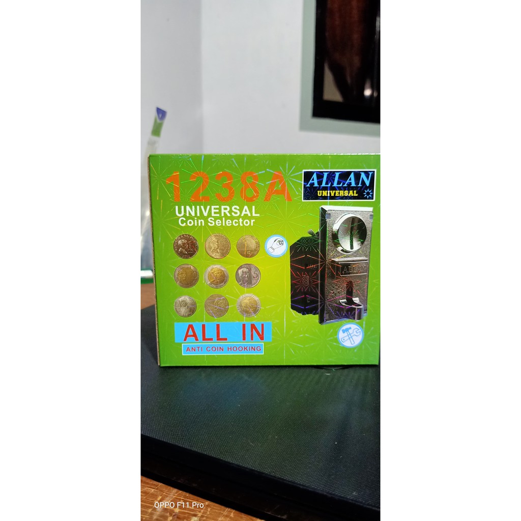 ALLAN multi coinslot 1238A | Shopee Philippines