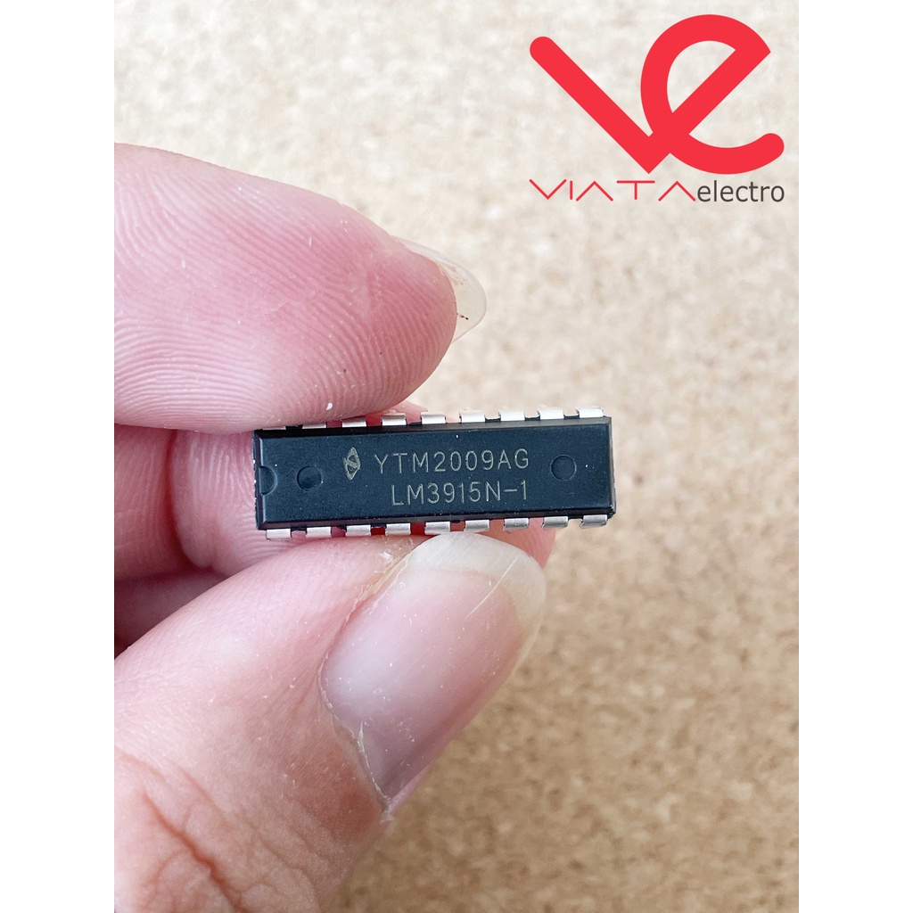 Lm3915n (1Pcs) IC LED DISPLAY DRIVER LM3915 LM 3915 N VU METER | Shopee ...