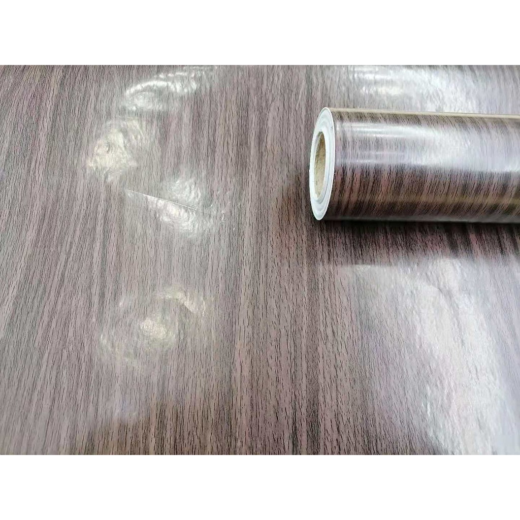 PVC Wall Paper Sticker, (6005-2) 45cm x 10m, Wooden Grain Wall Paper ...