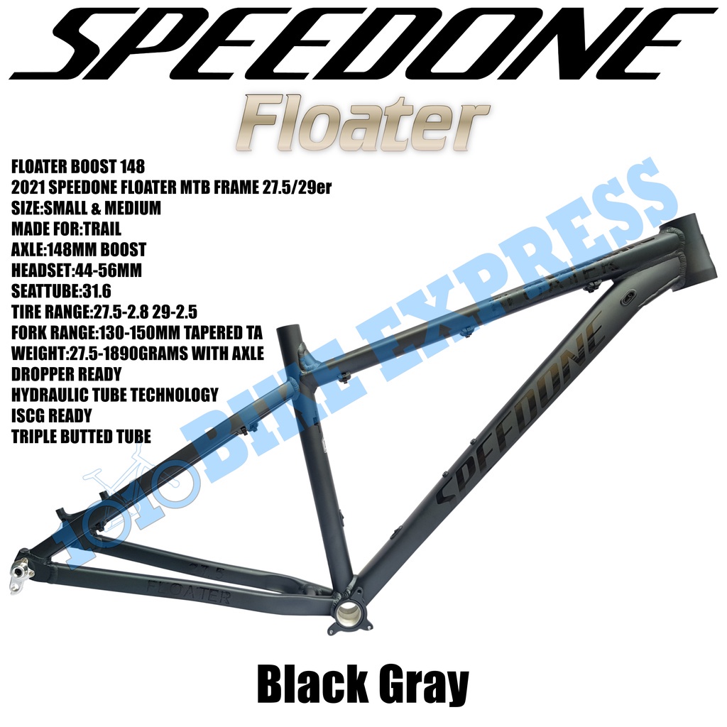 2021 Speed One Floater MTB Frame 27.5 29er | Shopee Philippines