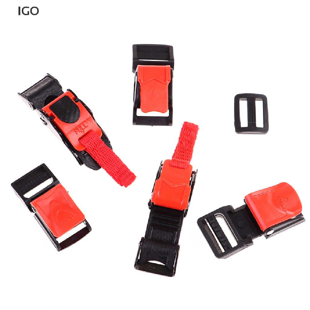IGO Motorcycle ATV Bike Helmet Clip Chin Strap Adjustable Bicycle ...