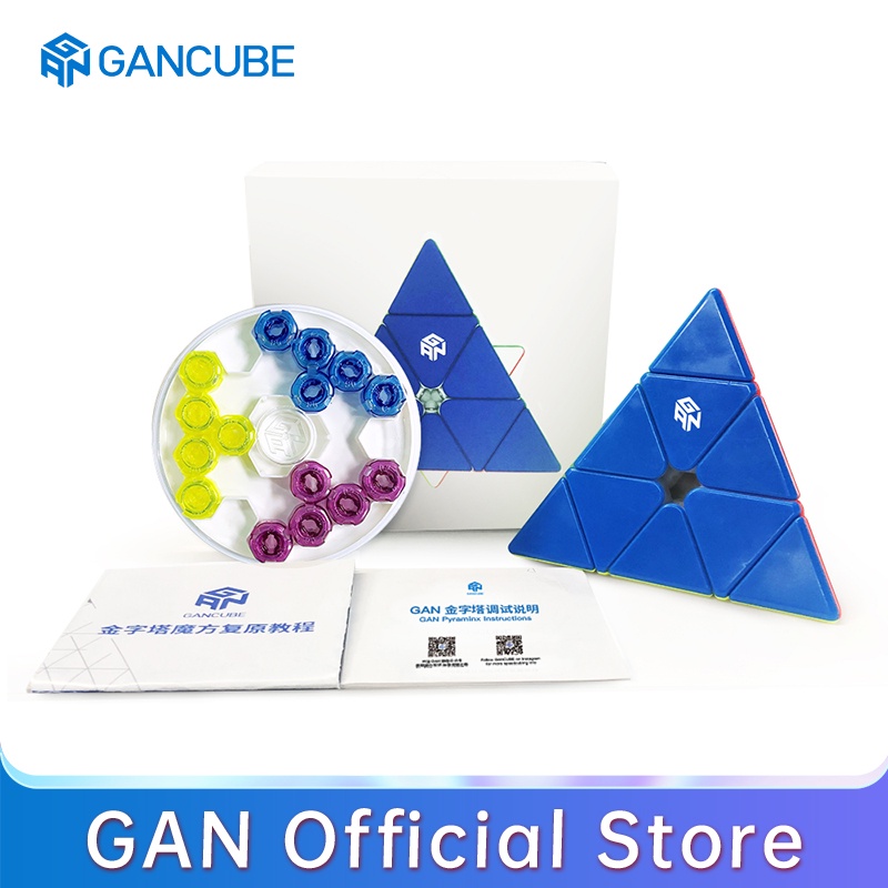 Gan Cube Pyraminx Magnets Speed Magnetic Pyramid Puzzle Stickerless ...