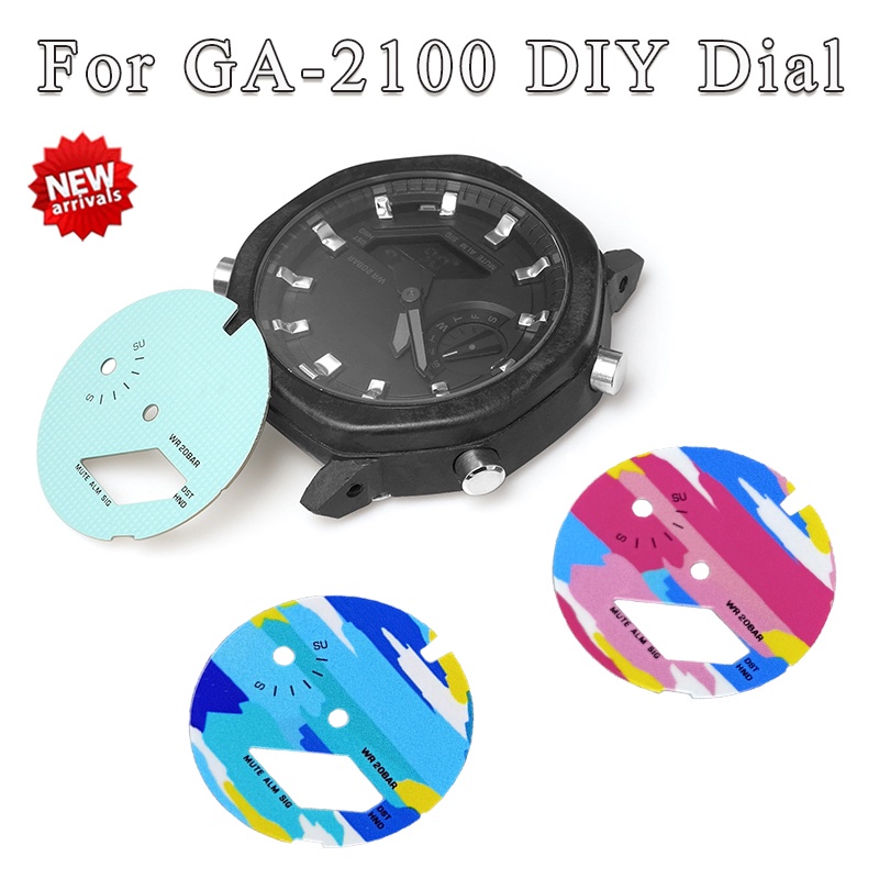 GA-2100 Clock Dial for Casioak Watch Mod Kit for GA2100 GM2100 Modified ...