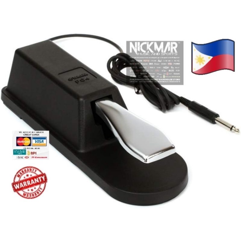 YAMAHA FC-4 PIANO STYLE SUSTAIN PEDAL | Shopee Philippines