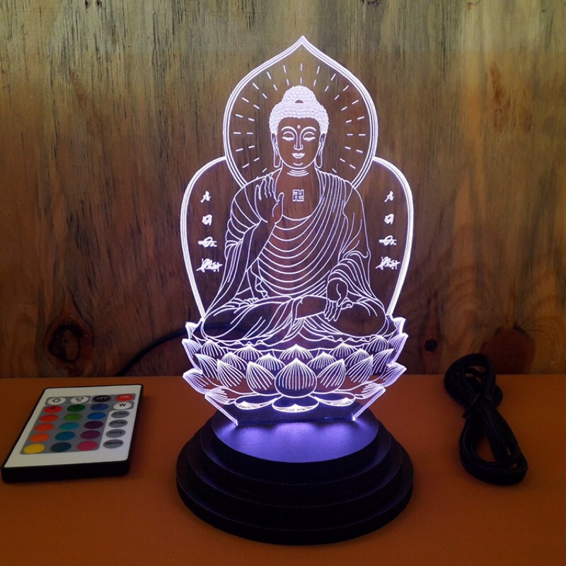 Laser cut Mica Buddha statue | Shopee Philippines