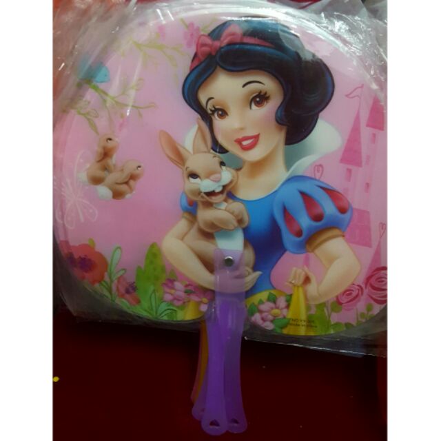 HAND FAN: DISNEY PRINCESS (SNOW WHITE) | Shopee Philippines