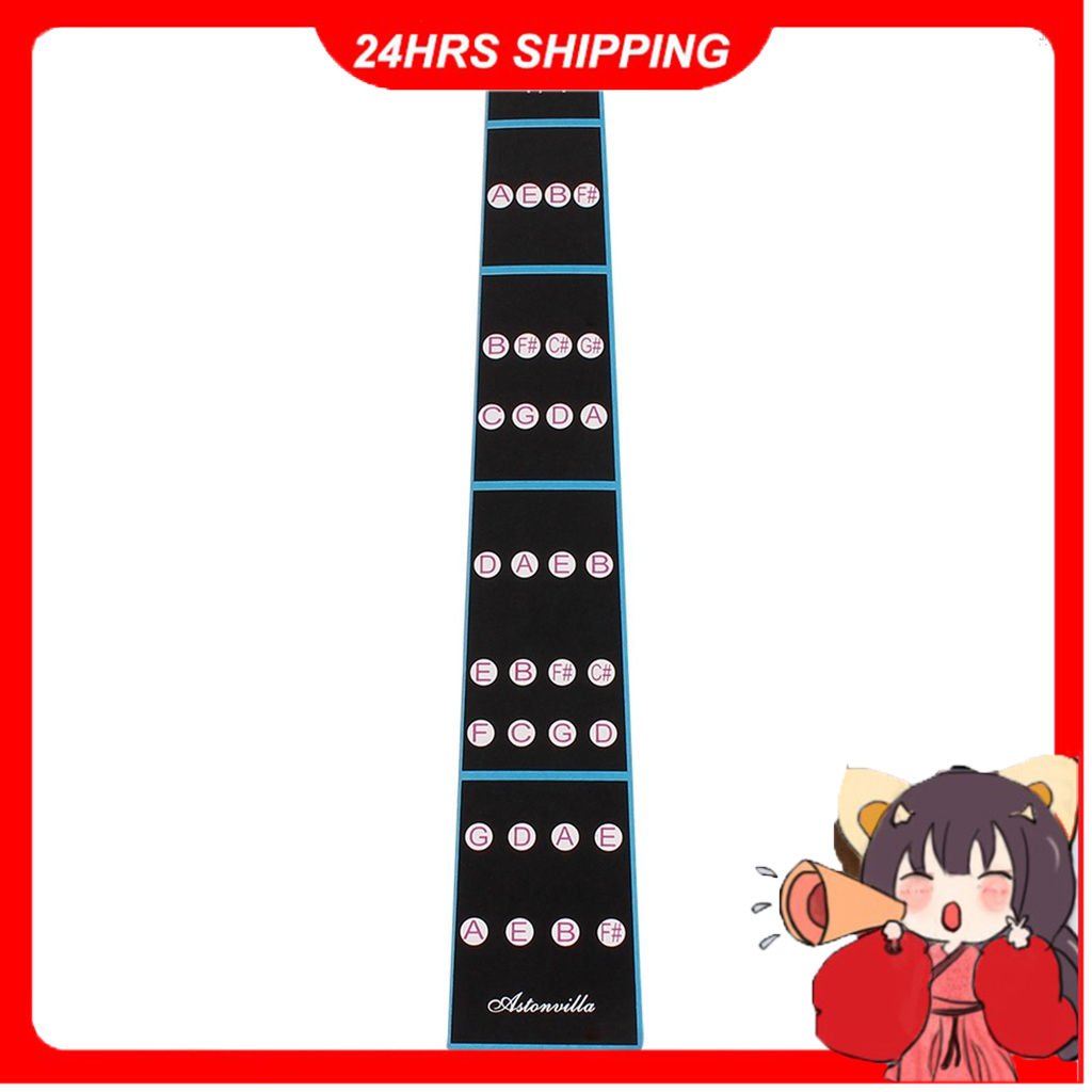 4 4 Violin Fiddle Finger Guide Fingerboard Sticker Label Intonation