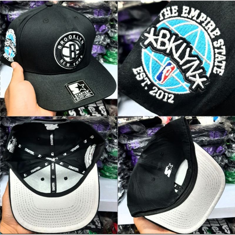 8 STITCHES SIDE PATCH NEW YORK BROOKLYN NETS SNAPBACK CAP | Shopee ...