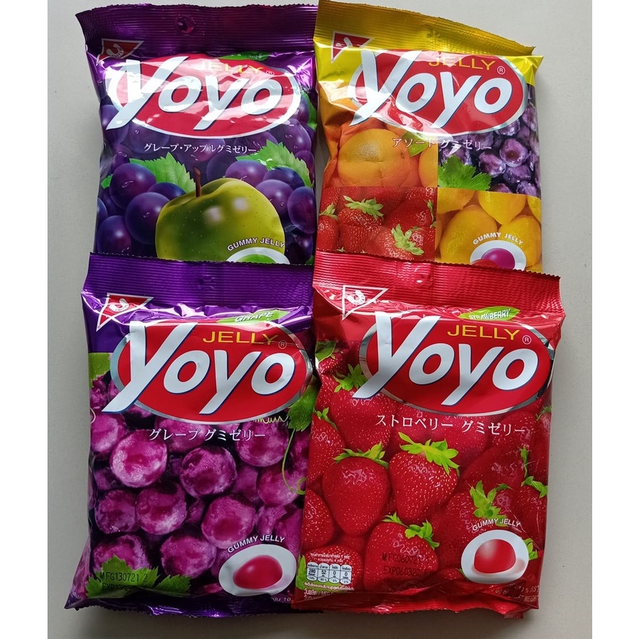 YOYO JELLY Candy Size 80 Grams There Are 4 Flavors To Choose From GUMMY ...