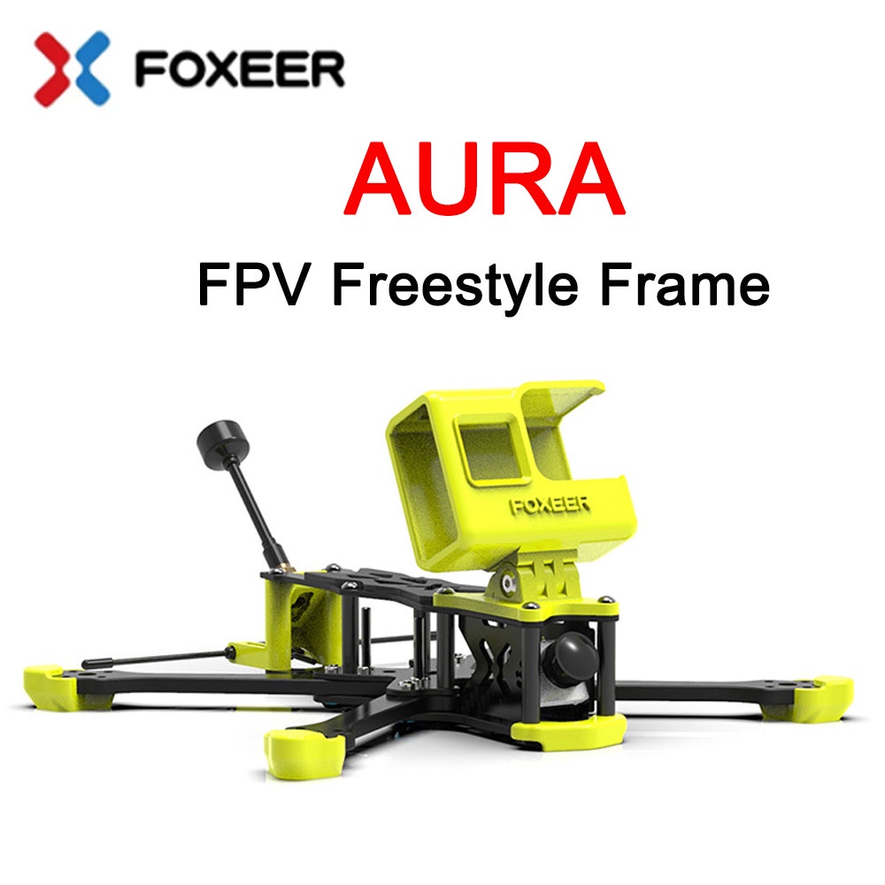 Foxeer Aura 220mm T700 5 inch Carbon Fiber Frame Freestyle 5mm Arm ...