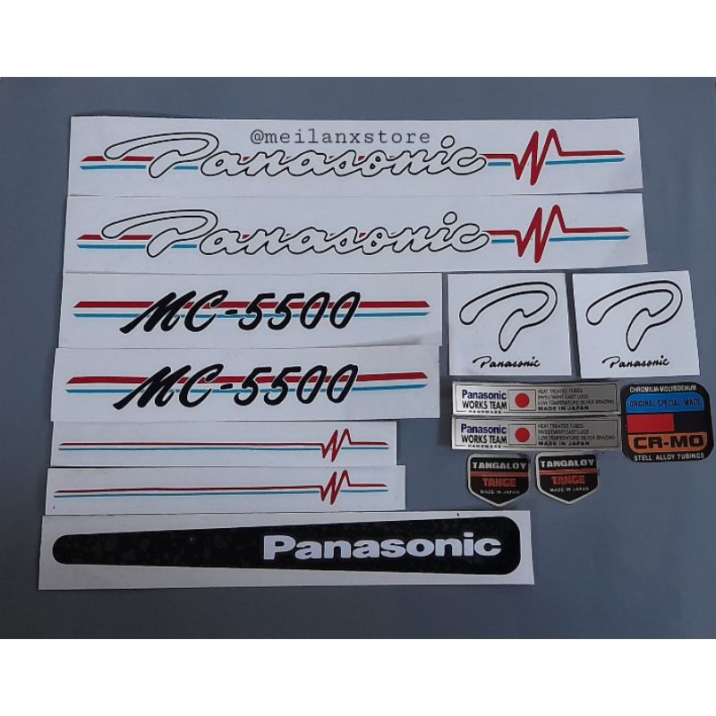 Panasonic Mc5500 outline Bicycle Sticker | Shopee Philippines