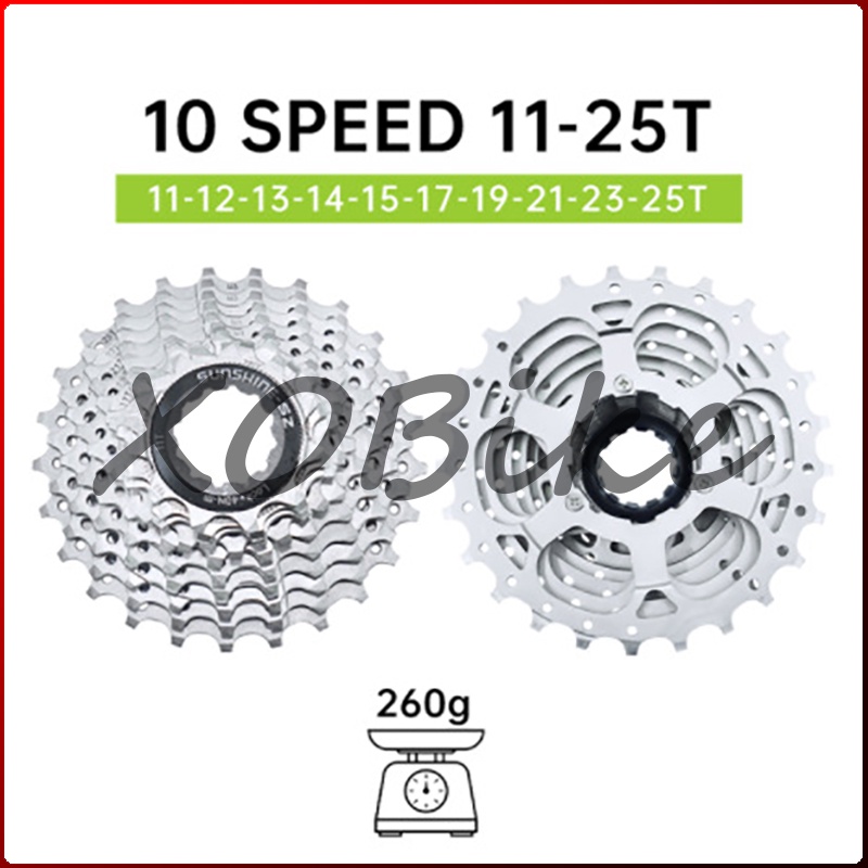 Sunshine Road Bike 8S/9S/10S/11S Cassette 9Speed 10Speed Cogs Roadbike ...
