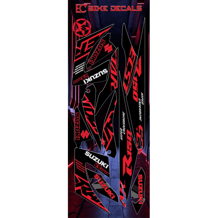Raider R150 HYPER UNDERBONE Motorcycle Decals | Shopee Philippines