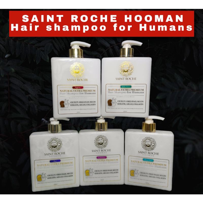 Saint Roche Hooman ( Hair Shampoo for Humans ) Natural Ultra Premium ...