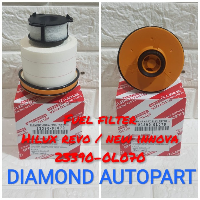 Diamond FILTER SOLAR FUEL FILTER INNOVA REBORN FORTUNER VRZ HILUX REVO ...