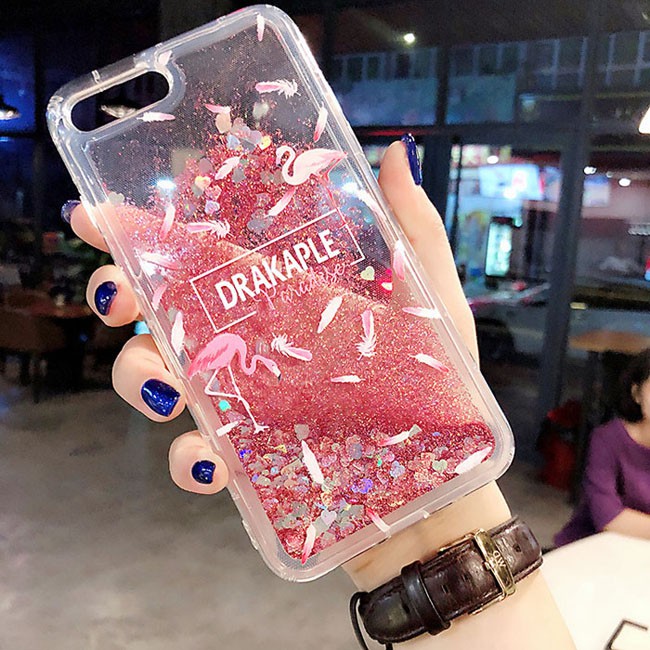 Liquid Quicksand Phone Case For OPPO A93 A55 A53 A5 A9 2020 A32 A52 A72 ...