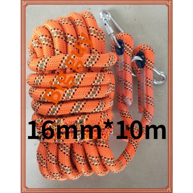 （STOCK&COD)16mm climbing rope/fire rescue rope/static rope/safety rope ...