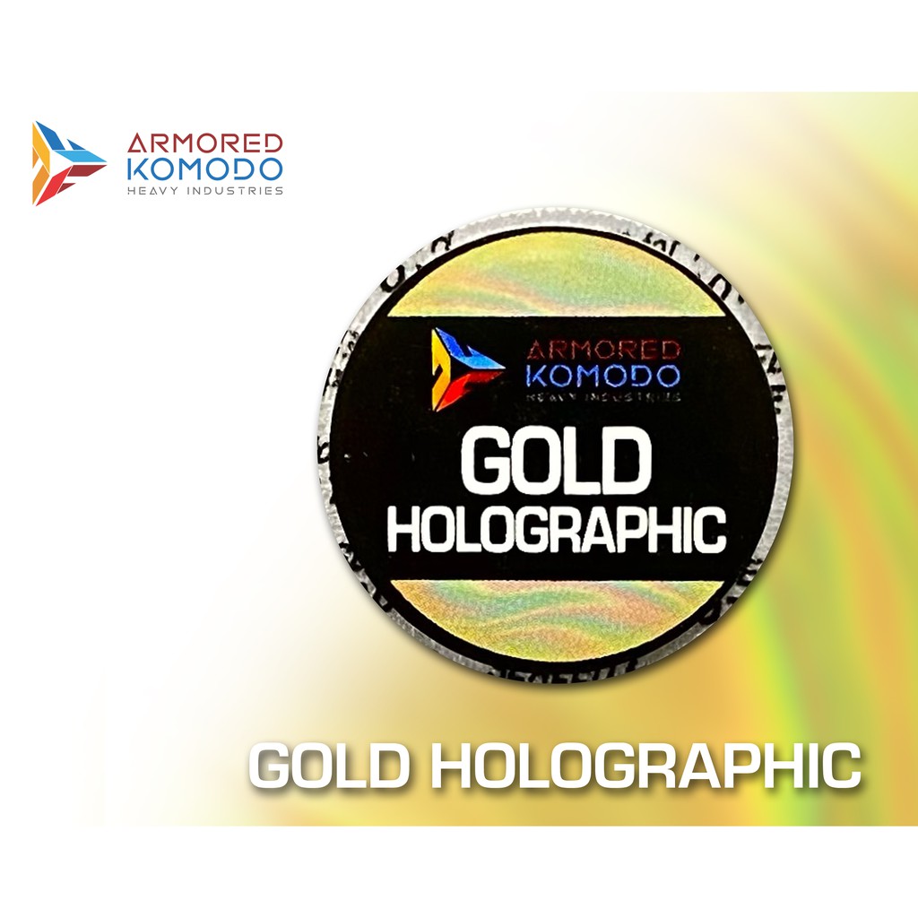Gold Holographic Flair pigment 0.5 grams Armored Komodo | Shopee Philippines