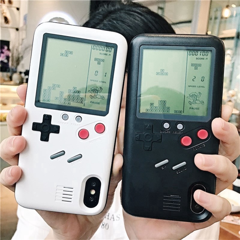[Mt] Game Console Tetris Gameboy Phone Case iPhone 7 8 Plus X Xs 11 12 ...