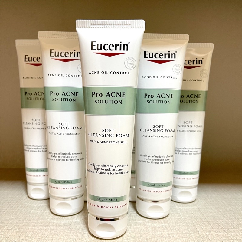 Eucerin Pro Acne Solution Soft Cleansing Foam 150g(Acne Foam) | Shopee ...