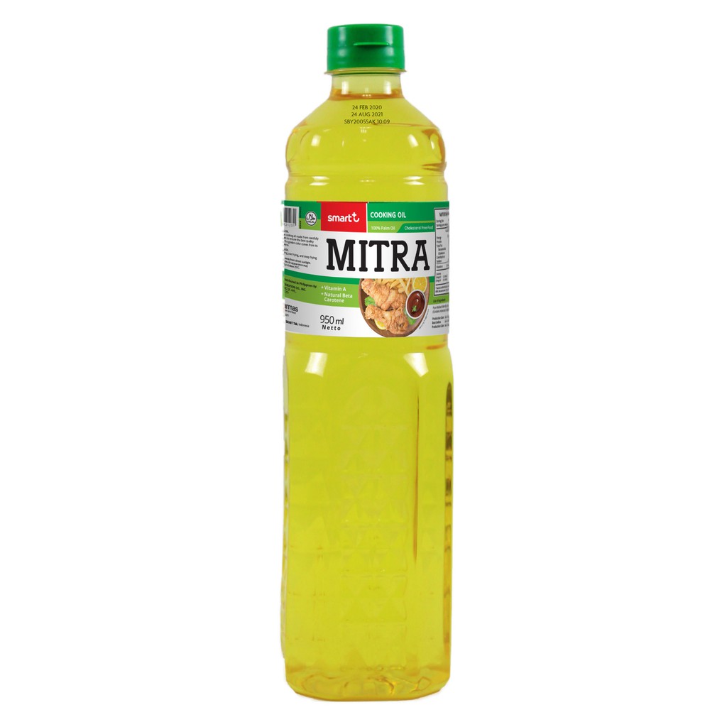 Mitra Cooking Oil PET 950ML | Shopee Philippines