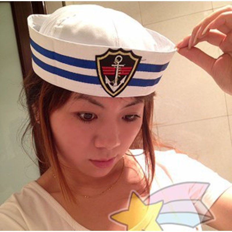 Sailors Ship Boat Captain Military Hat Navy Marine Cap Hat | Shopee ...
